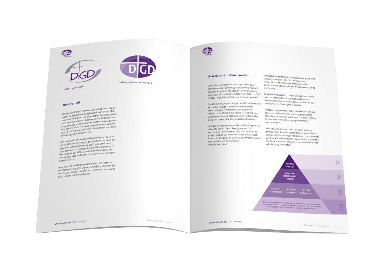 DGD Kliniken Corporate Design - Provinzglück